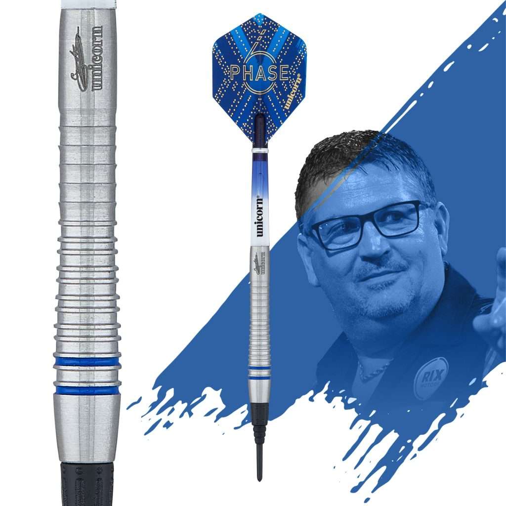 Unicorn Phase 6 World Champion Gary Anderson Soft Dart Presentation Box ...